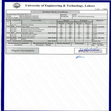 MSc_UET | PDF