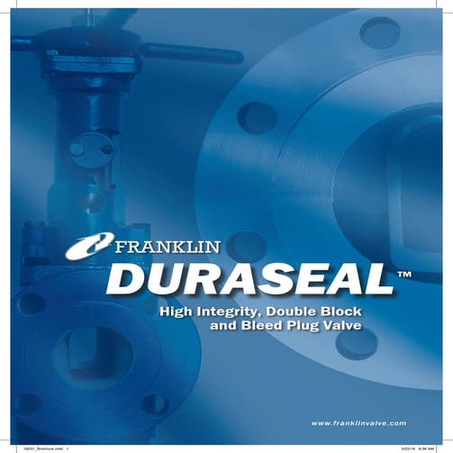 Franklin Valve DuraSeal-2016 | PDF