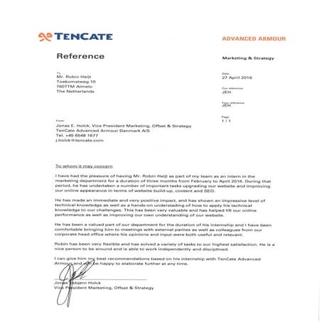 Reference TenCate | PDF