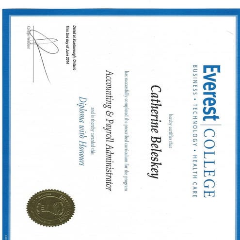 Everest Diploma | PDF