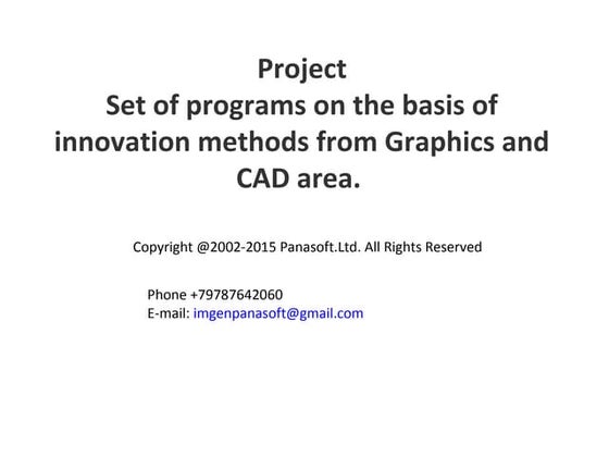Character Generation Techniques Ppt 