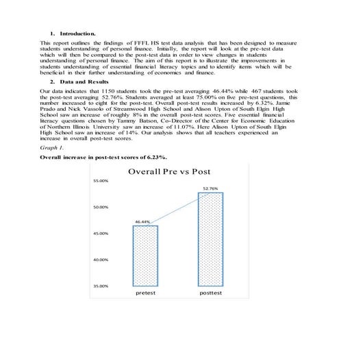 Elgin Data report analysis | DOCX