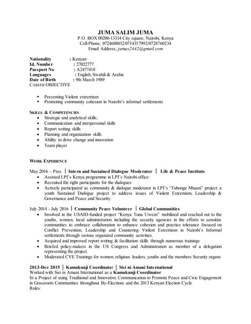 ALVIN CARRICULUM VITAE | DOCX | Professional School | Postgraduate Education