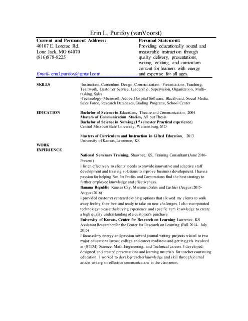 D. Thurman Resume | PDF