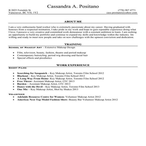 Chritopher Geracitano CV | PDF