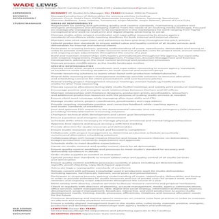 Wade Lewis_resume 2016 | PDF