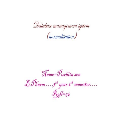 Database management system | PPT