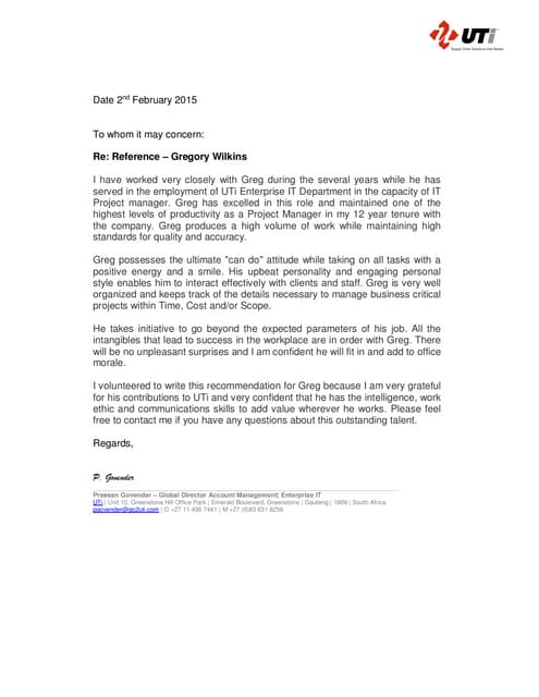 Letter of Recommendation_Jeff Stuhler | DOC