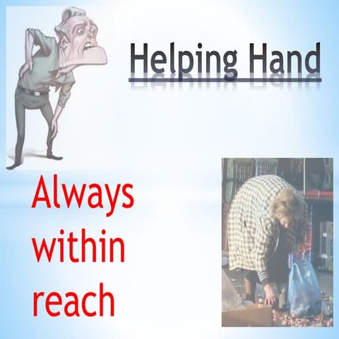 Helping hands - Marie | PPT