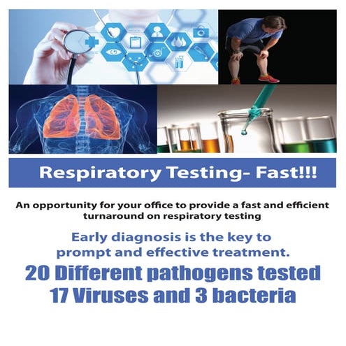 PCR testing flyer | PDF