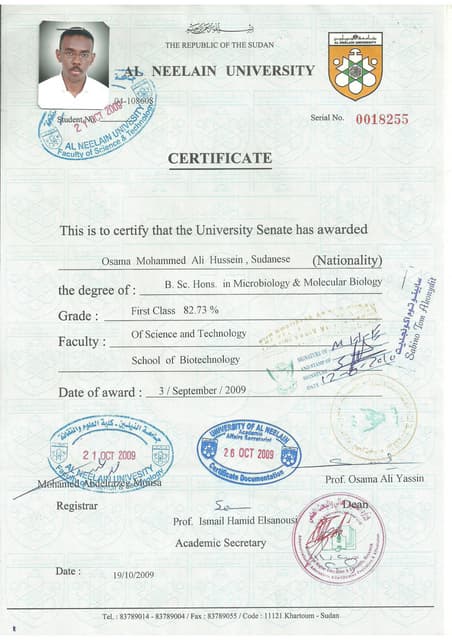 Certificate | PDF