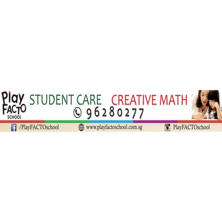 Student Care & Creative Math Banner | PPT