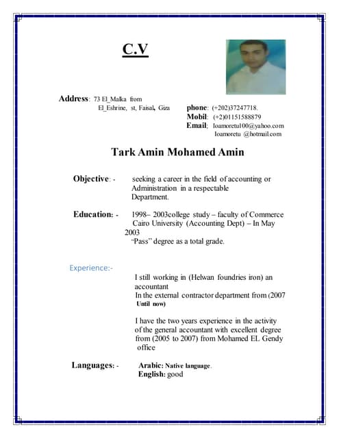 CURRICDULUM VITAE DIMA | PDF