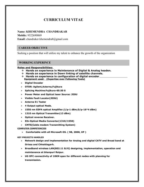 ajit resume | DOC | Technology & Computing