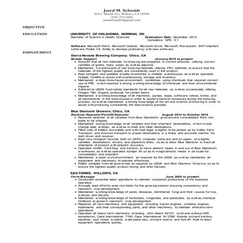 Resume1 | DOCX