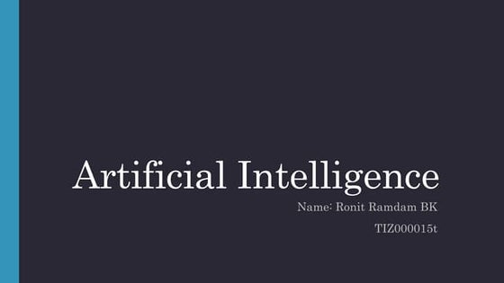 Intelligent Machine On Cognitive Methodological Development | PPT