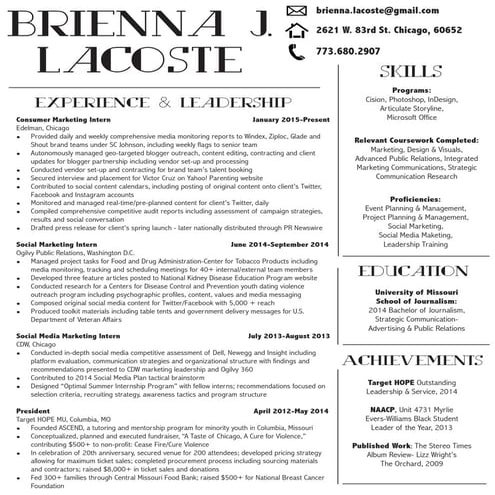 Jane McQueeny Resume | PDF