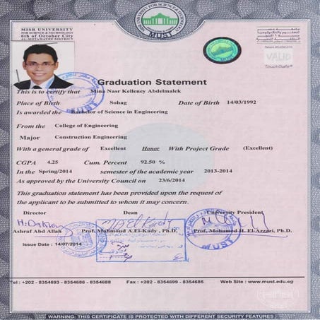 Graduation Statement | PDF