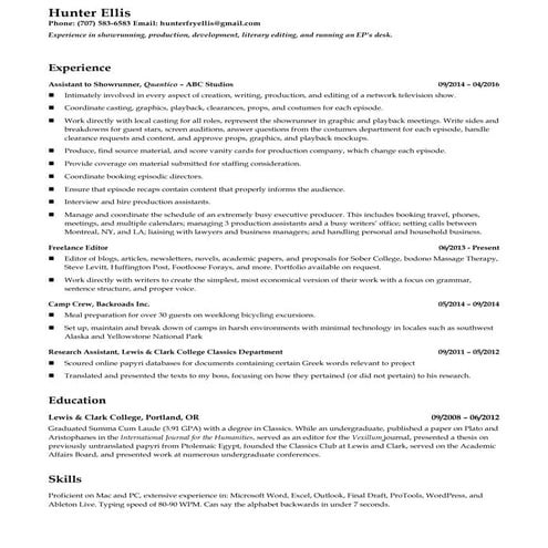 cover letter | PDF