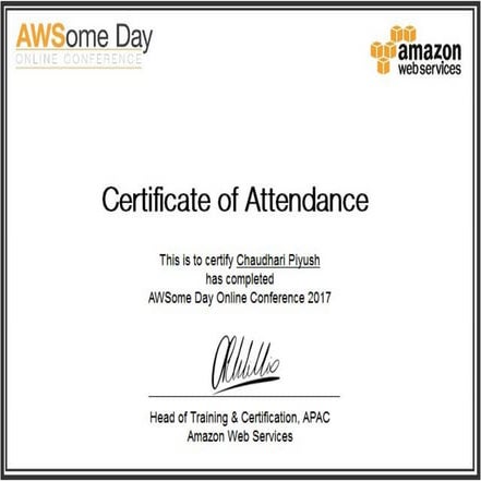 AWSome Day Online Conference | PPT