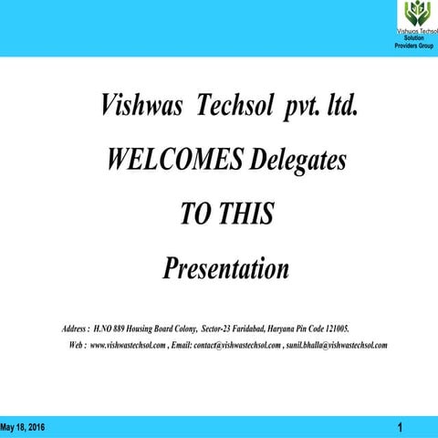 VTPL Presentation | PPT