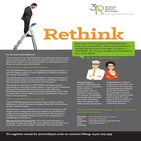 3R Program Intro Flyer | PDF