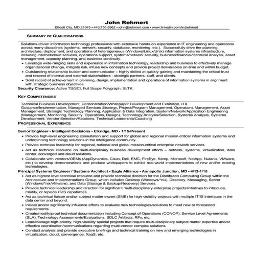 Resume (MES) Online | DOC