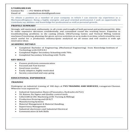 Tamil Resume (1) | DOCX