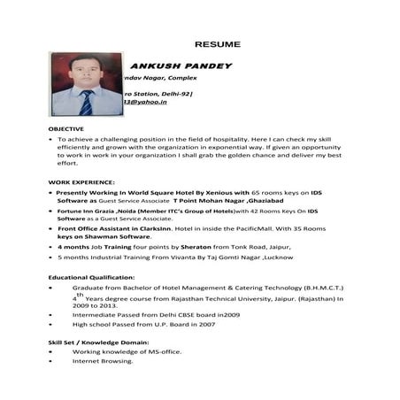 Ankush Pandey 1 | RTF | Hotels and Motels | Travel Type