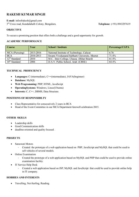 Vicky resume | PDF