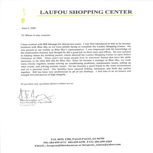 VA LETTER | PDF