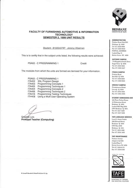 DiplomaITSoftwareDevelopment | PDF