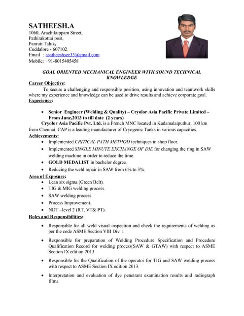 Babu resume. | PDF | Business | Business and Finance