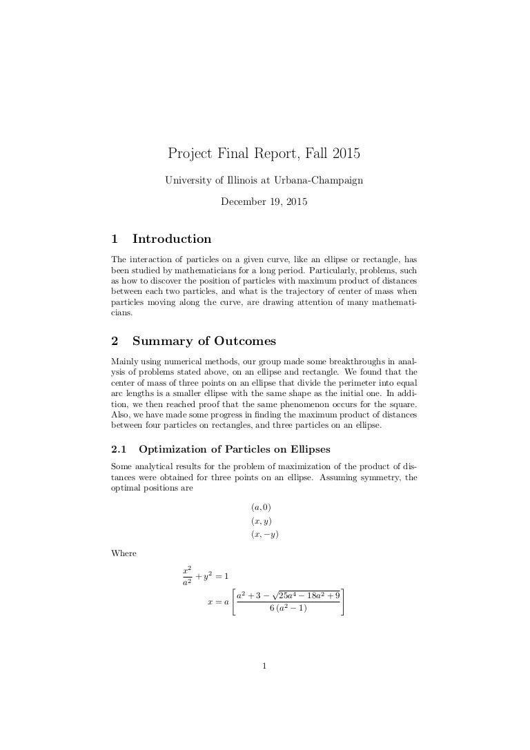 Final Report