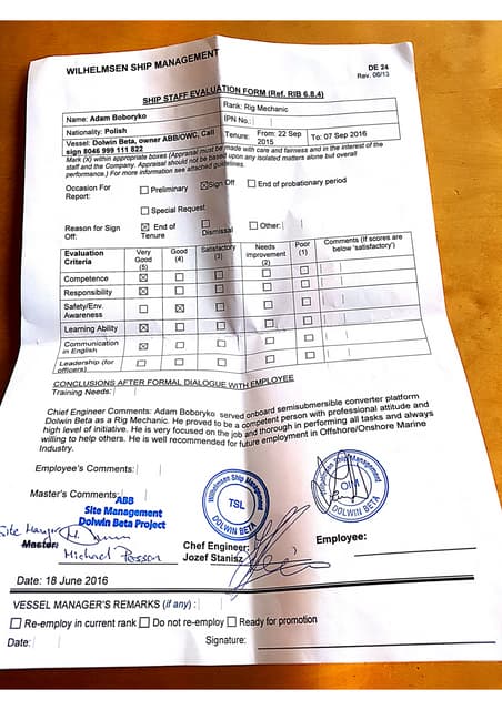 adam cv eni PDF | PDF