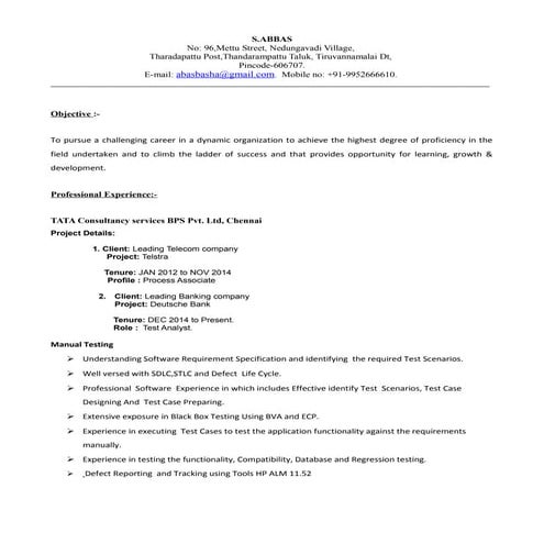 Shams's Resume | DOCX