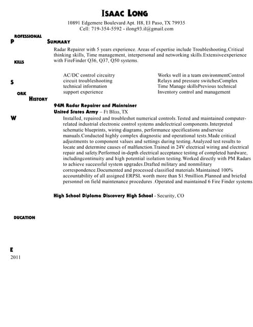 Benjamin R. Remer Resume | PDF