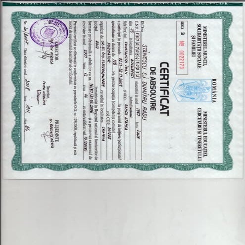 Diploma - Formator | PDF