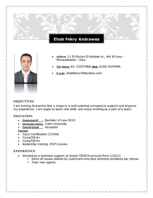 Ehab Fekry presentations
