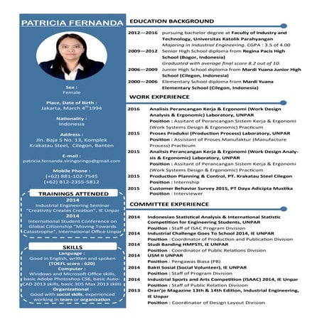 CV_PatriciaFernanda | PDF