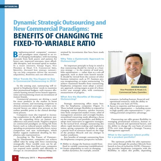 Dynamic Strategic Outsourcing and New Commercial Paradigms | PDF