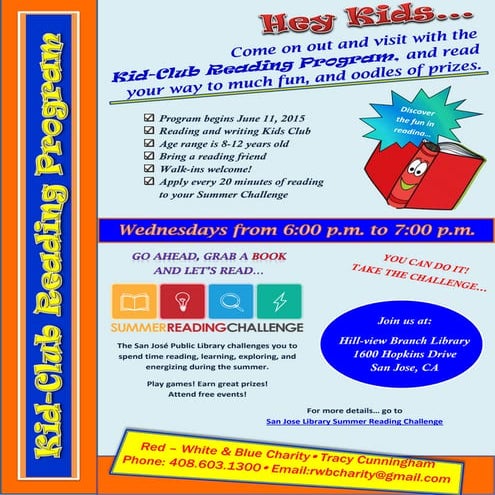 Kid Reading Club_rev2 | PDF