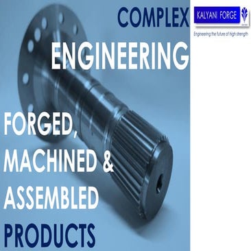 Kalyani Forge- Company Profile | PDF