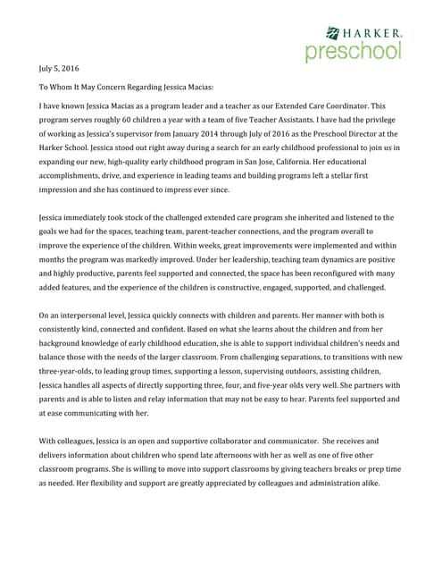 CPA reference letter | PDF