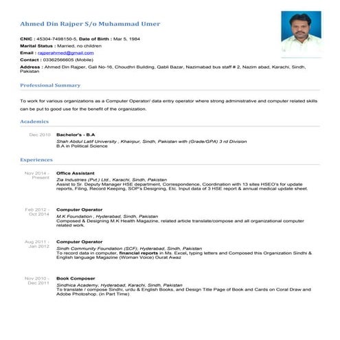 Resume-Shakeel Akhtar | DOC