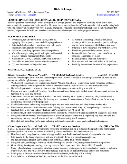 Rich Waugaman Resume - External 01-Jan-2016 | DOCX