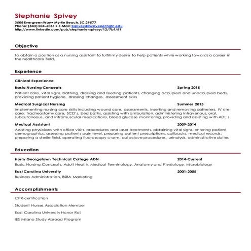 Stephanie Resume 2015 | PDF