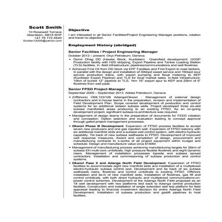 Scott Smith-CV | PDF