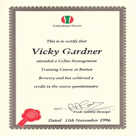 Carlsberg Tetley Cellar Management | PDF