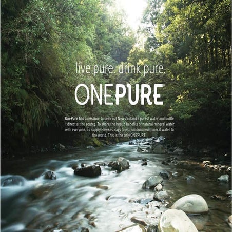 One Pure nz | PDF